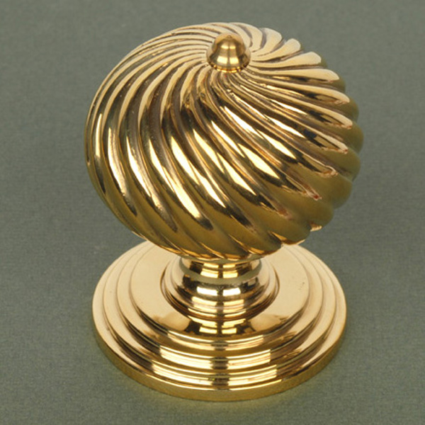Antique Reproduction Solid Brass Door Knobs